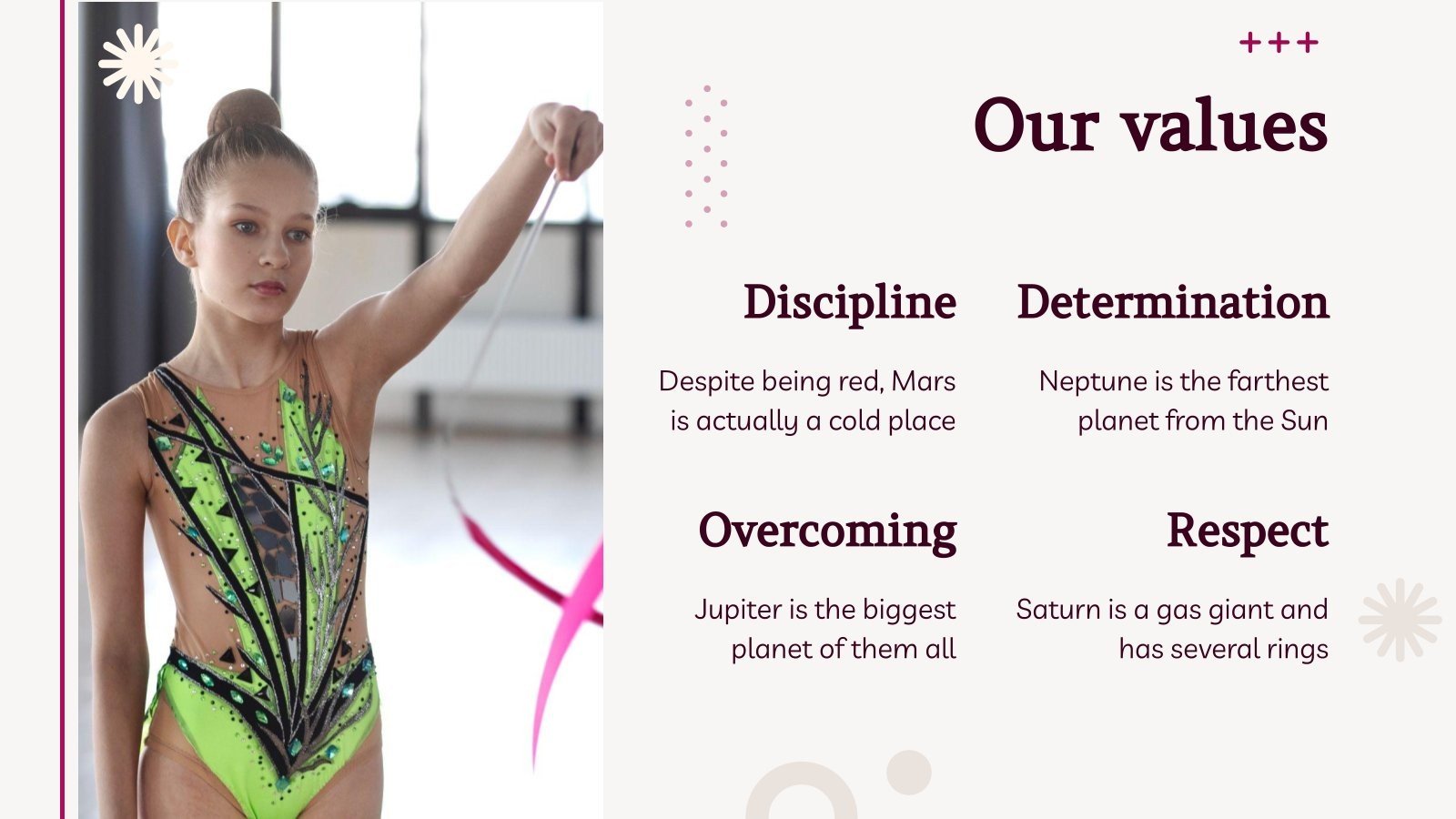 Rhythmic Gymnastics Club | Google Slides & PowerPoint