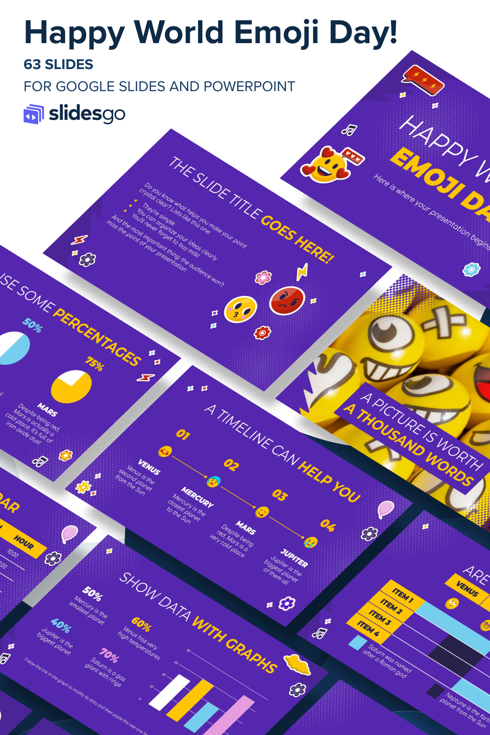 Happy World Emoji Day! | Google Slides & PowerPoint