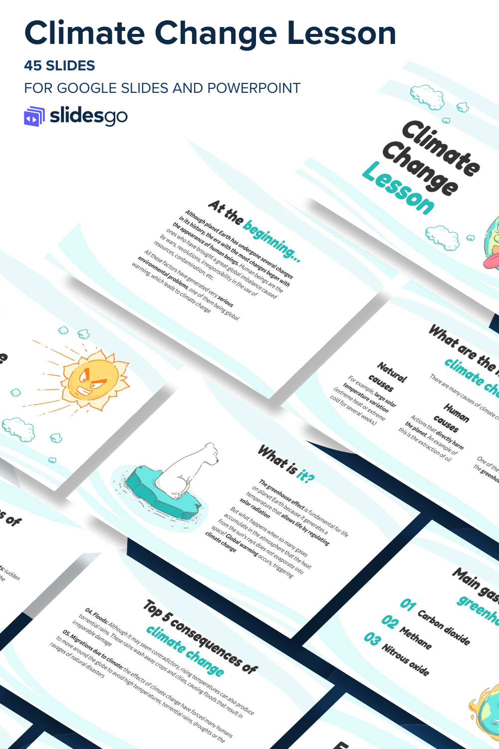 Climate Change Lesson | Google Slides & PowerPoint