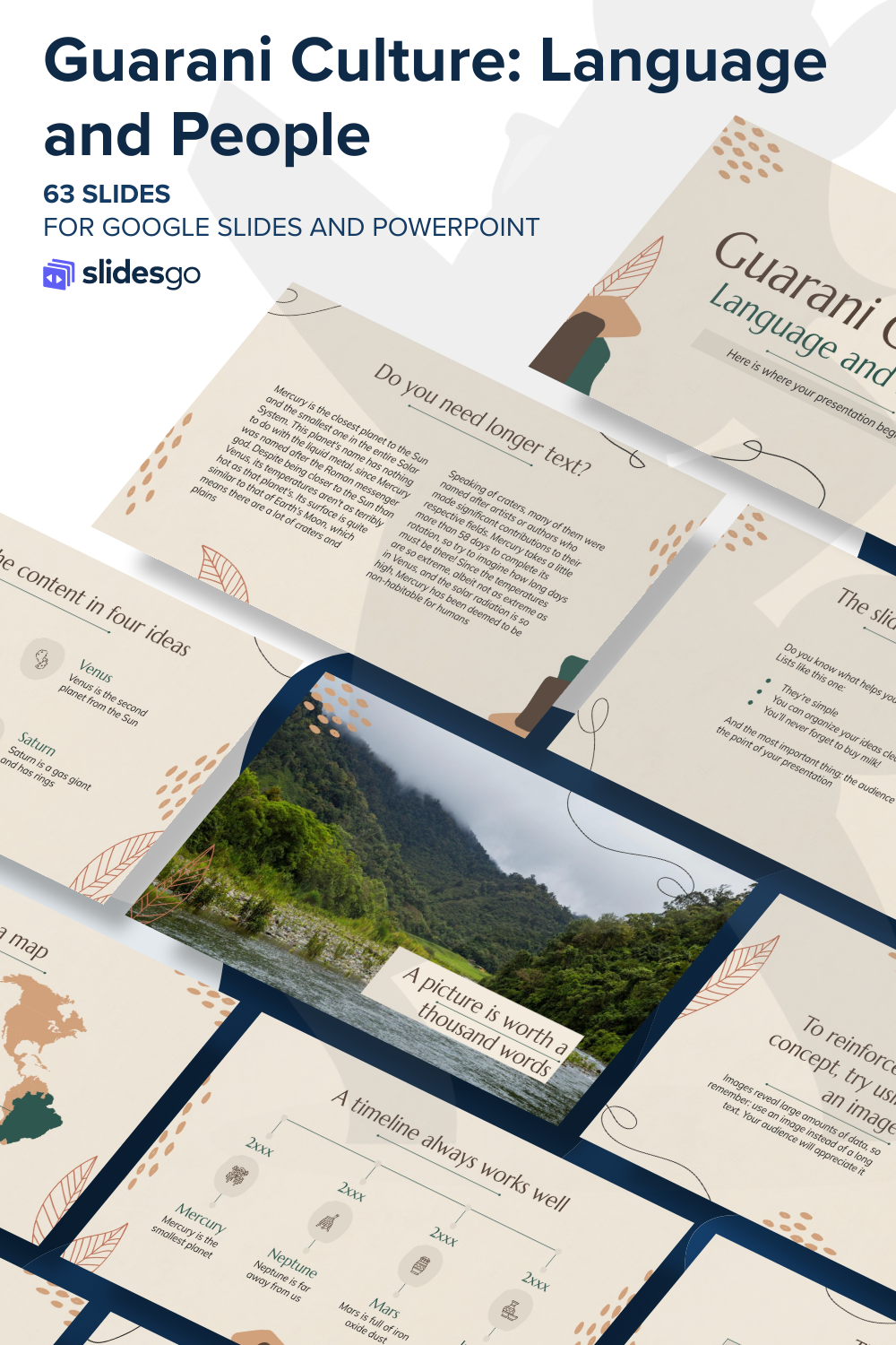 Guarani Culture: Language and People | Google Slides & PPT