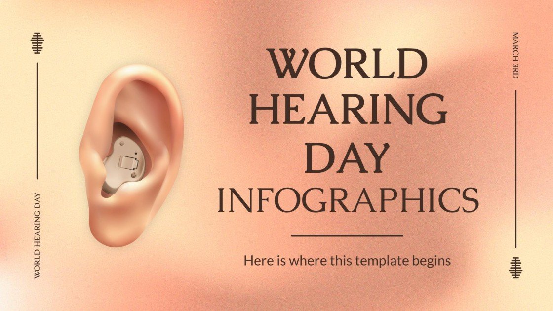 World Hearing Day Infographics | Google Slides & PPT
