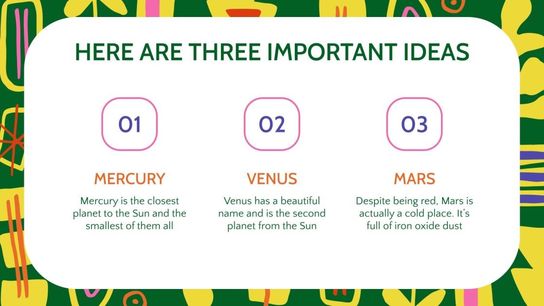 Tribal Colorful Pattern Theme | Google Slides & PPT