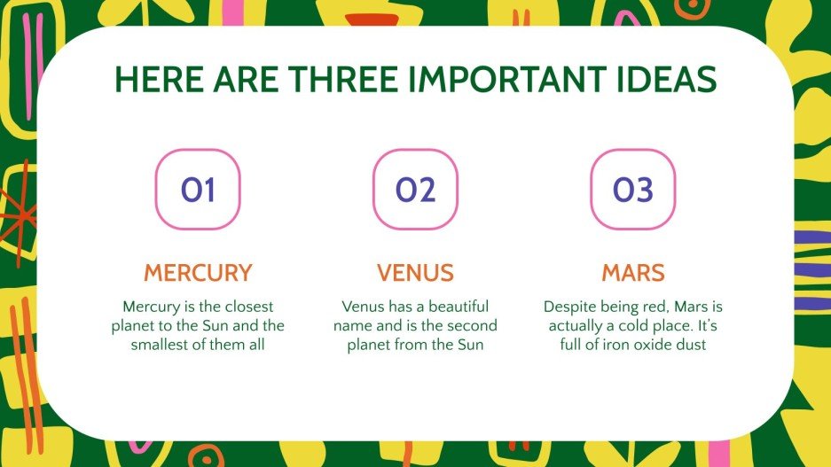 Tribal Colorful Pattern Theme | Google Slides & PPT