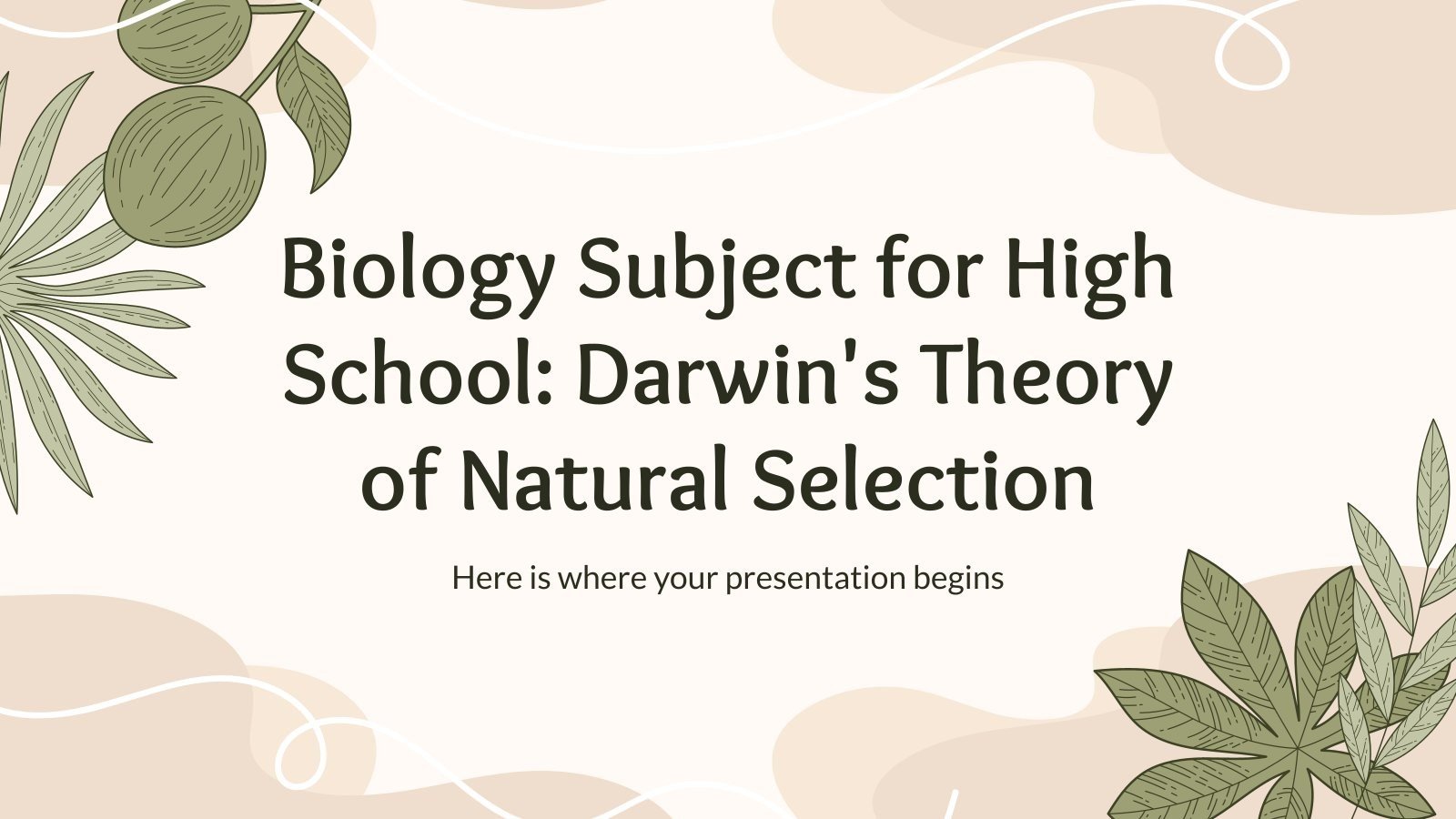 Biology Darwins Theory Of Natural Selection 8426
