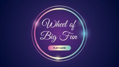 Wheel of Big Fun Google Slides theme & PowerPoint template