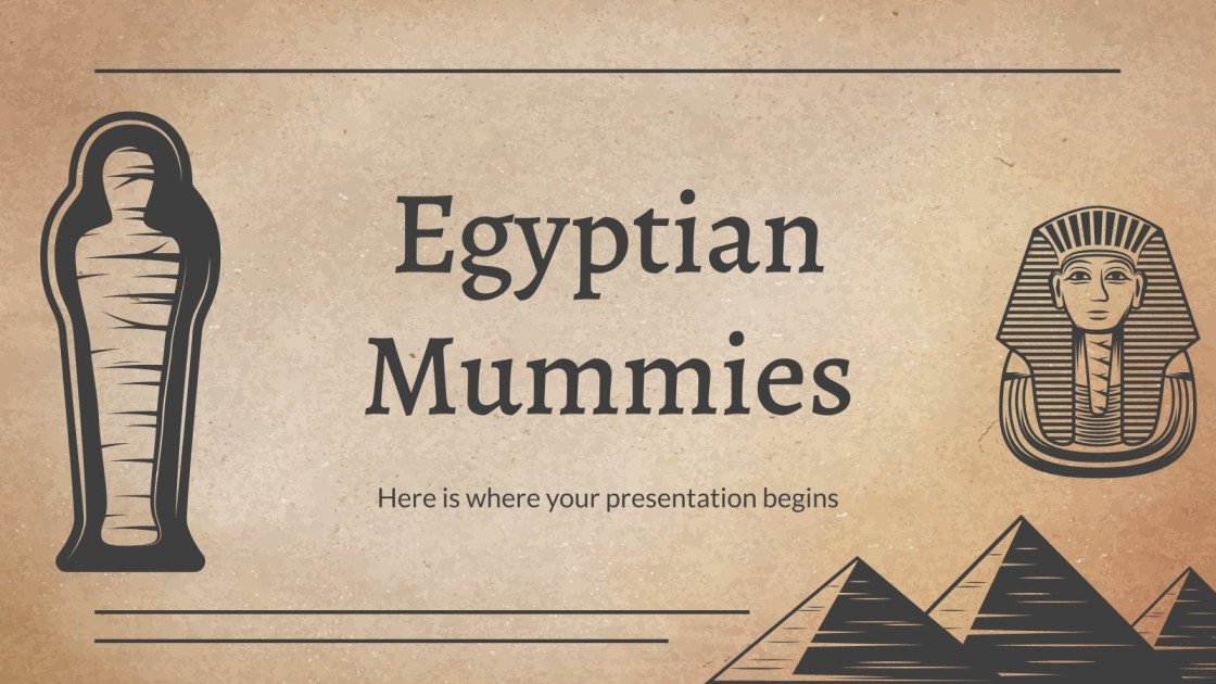 Plantillas gratuitas de Google Slides y PowerPoint sobre Egipto
