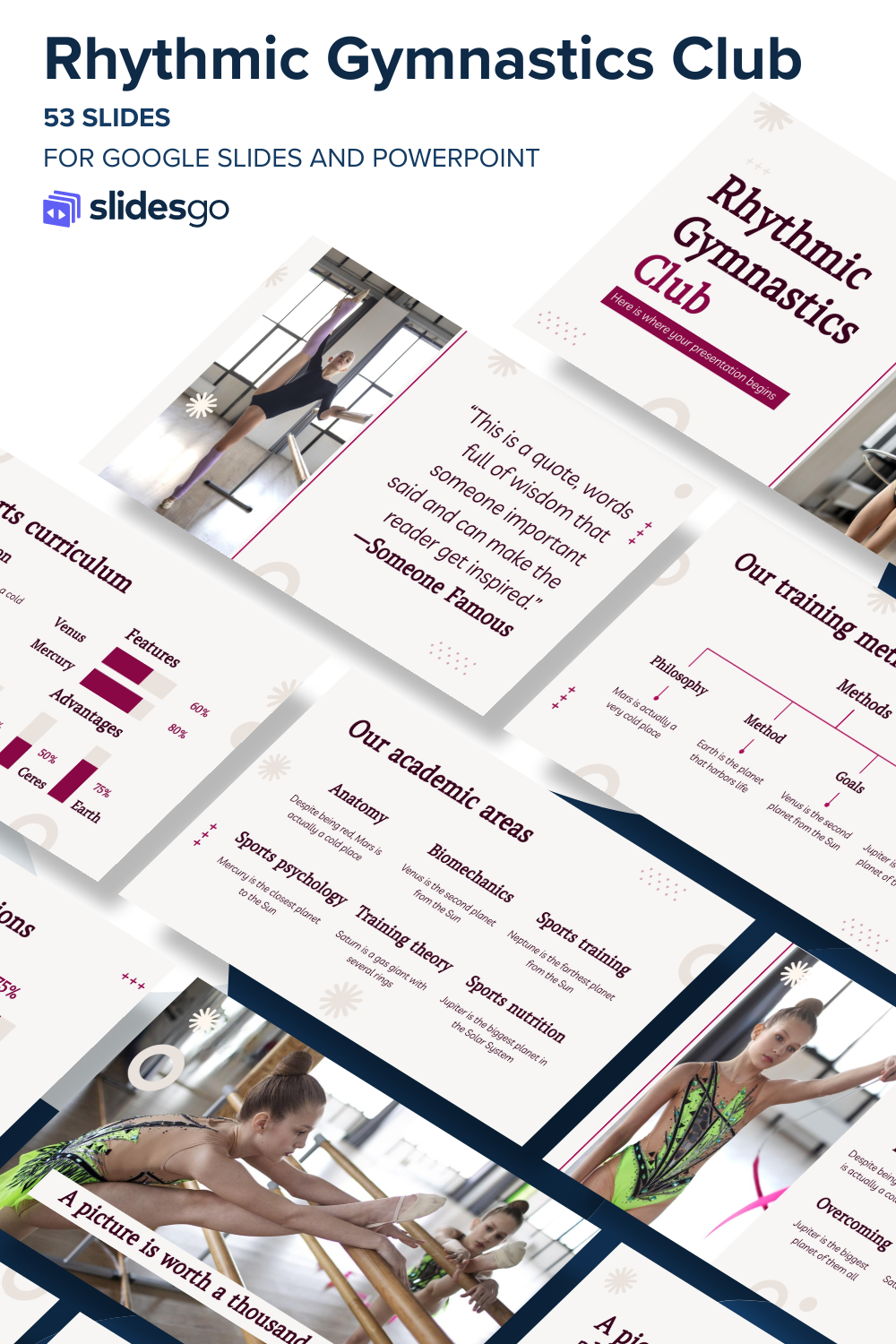 Rhythmic Gymnastics Club | Google Slides & PowerPoint