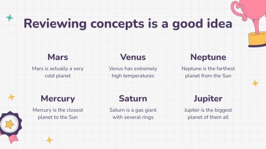 Graph Paper Doodle Notebook | Google Slides & PPT