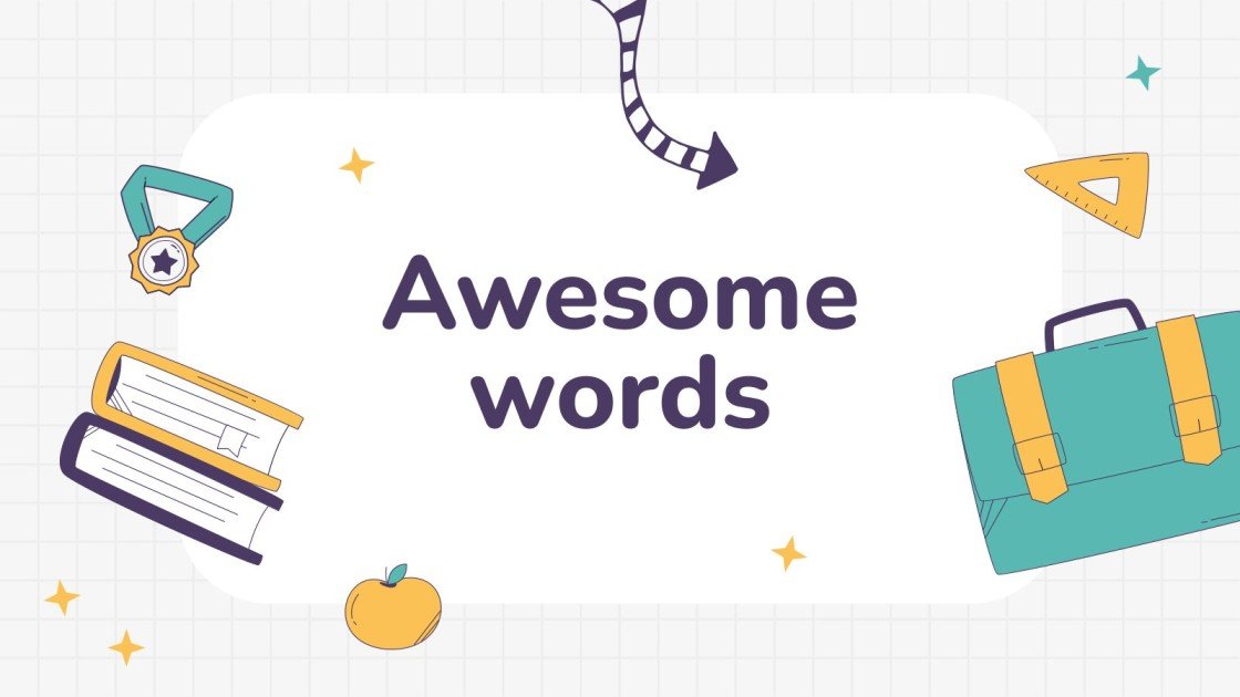 Graph Paper Doodle Notebook | Google Slides & PPT