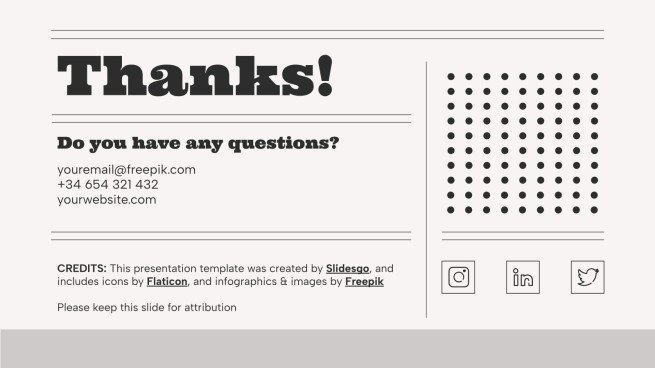 Minimal Vintage Style - Marketing Basic Template