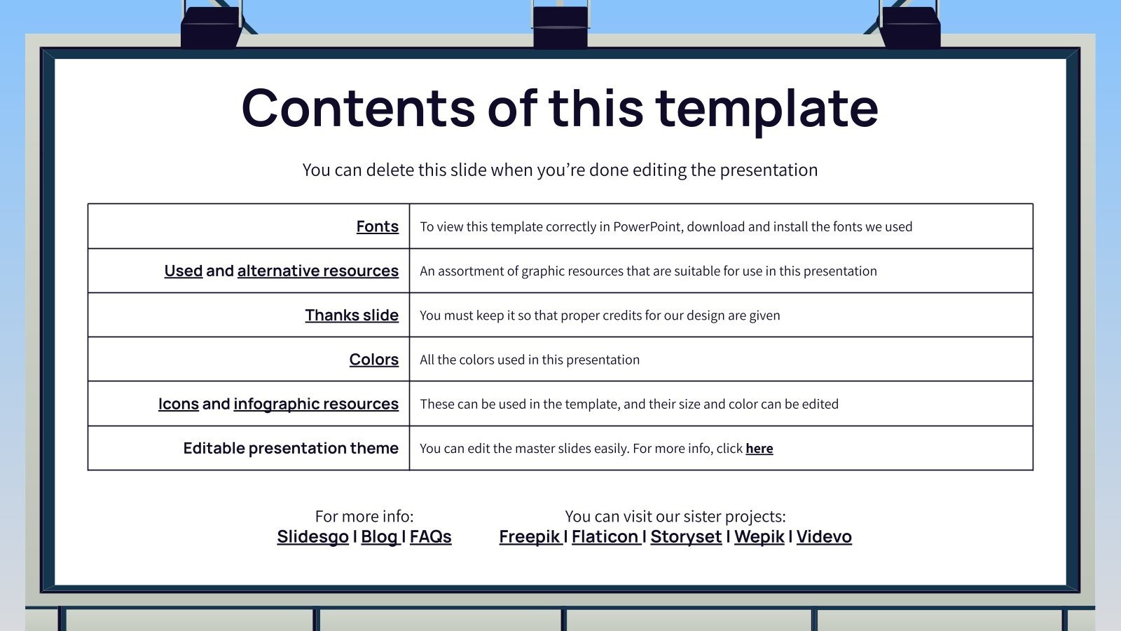 Billboard Theme | Google Slides & PowerPoint