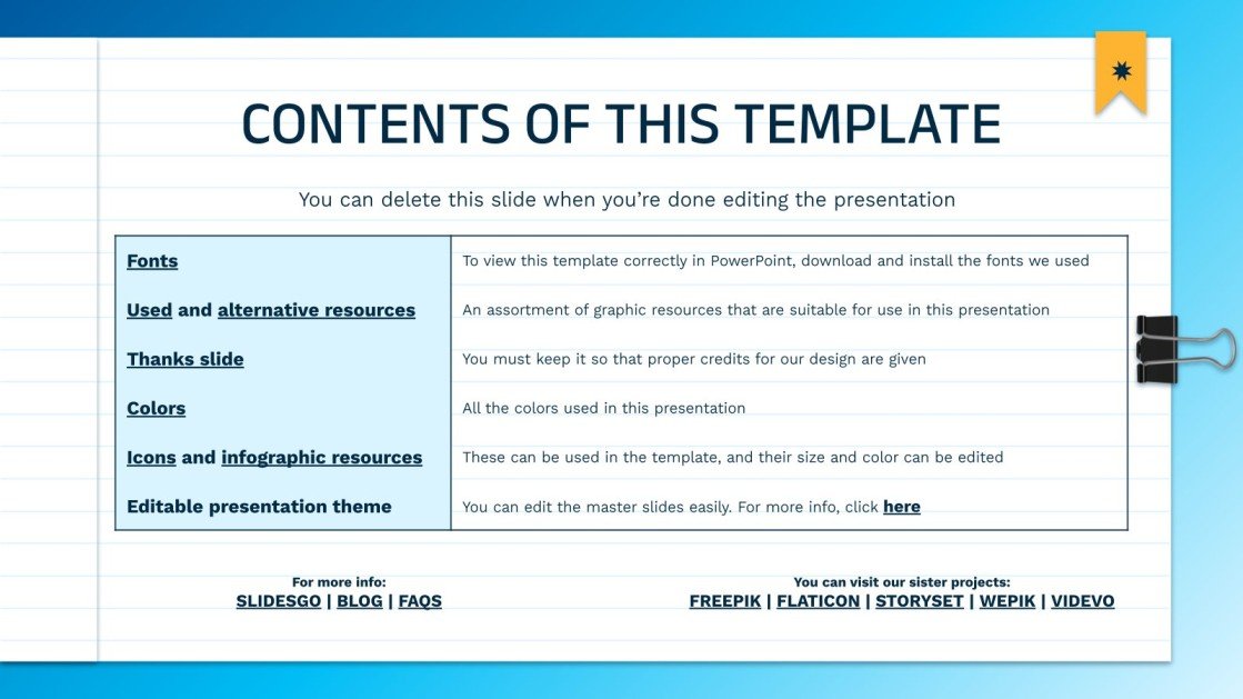 Digital Notebook for Marketing | Google Slides & PowerPoint