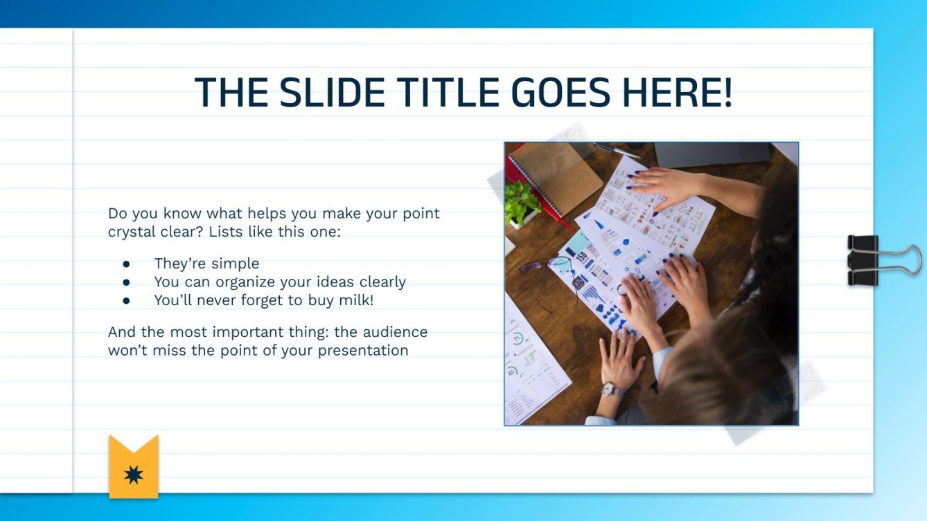 Digital Notebook for Marketing | Google Slides & PowerPoint