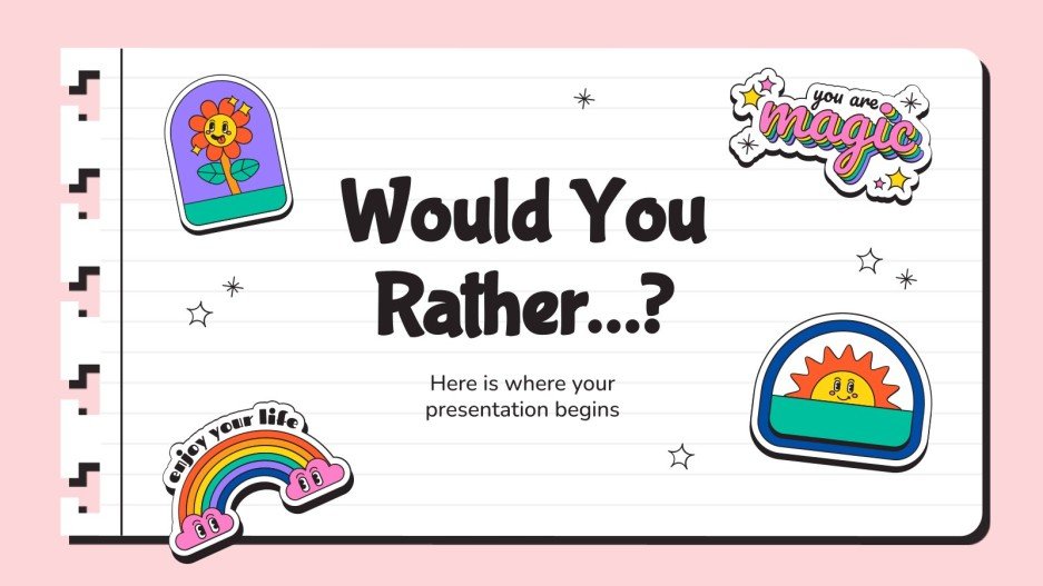 Would You Rather...? | Google Slides and PowerPoint