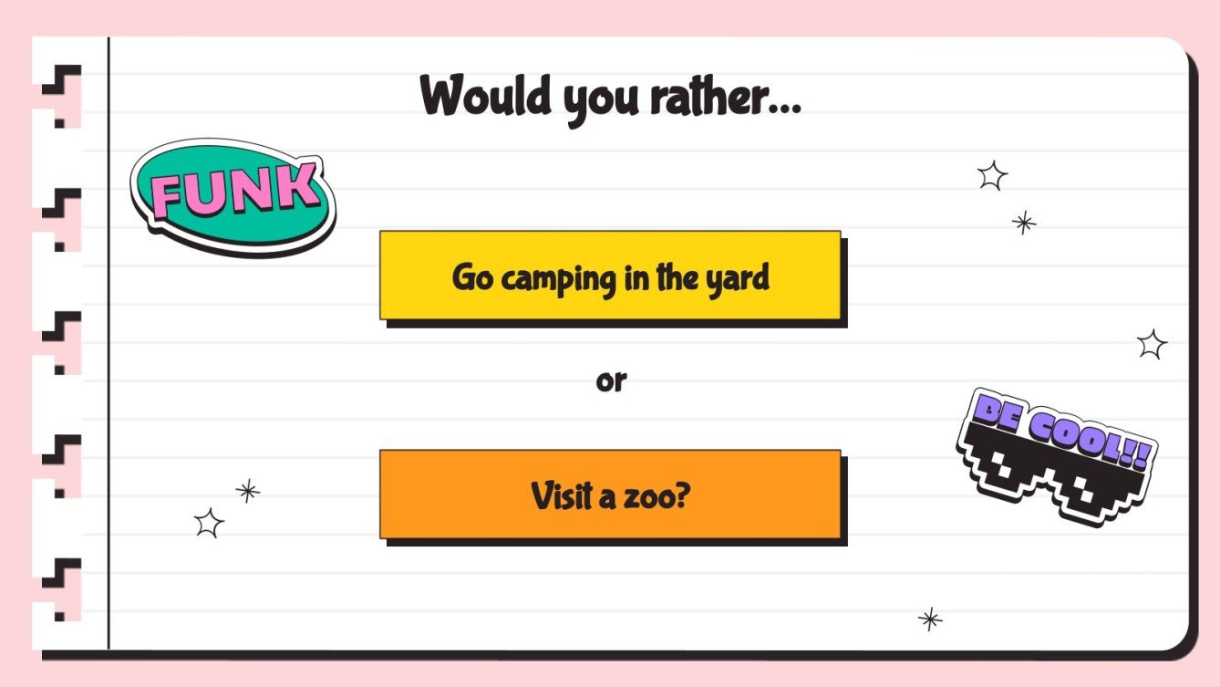 Would You Rather...? | Google Slides and PowerPoint