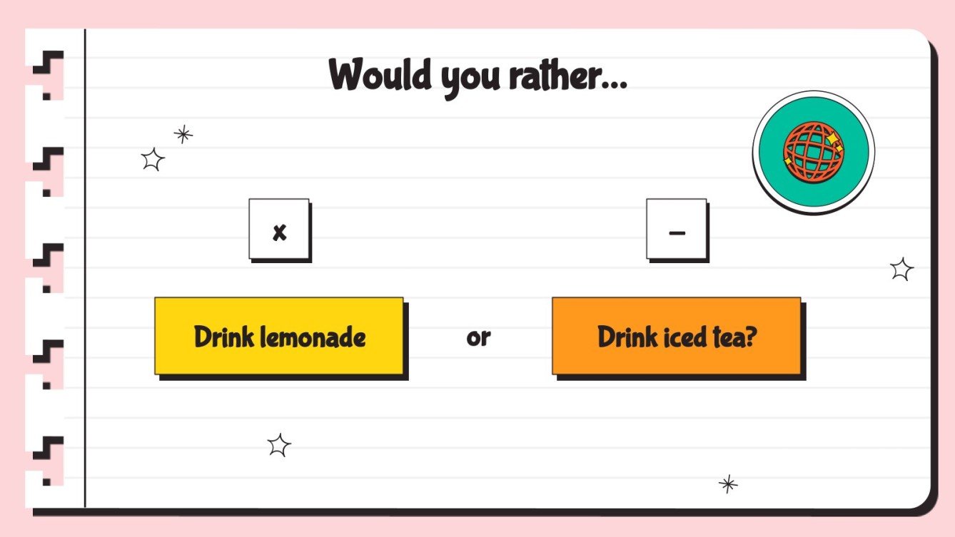 Would You Rather...? | Google Slides and PowerPoint