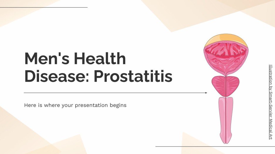 Men's Health Disease: Prostatitis | Google Slides & PPT