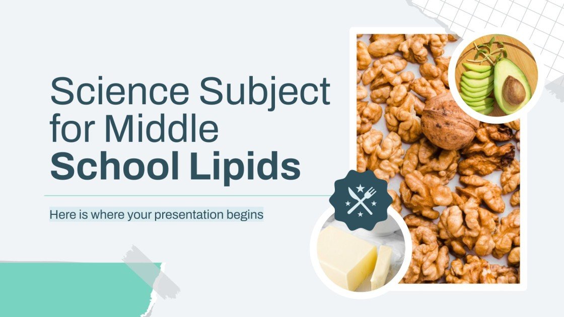 Science for Middle School: Lipids | Google Slides & PPT