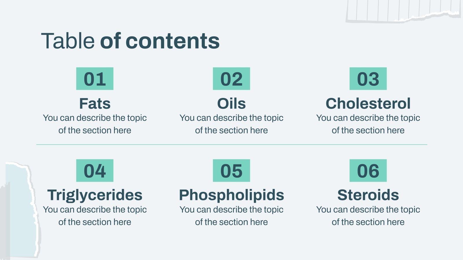 Science for Middle School: Lipids | Google Slides & PPT