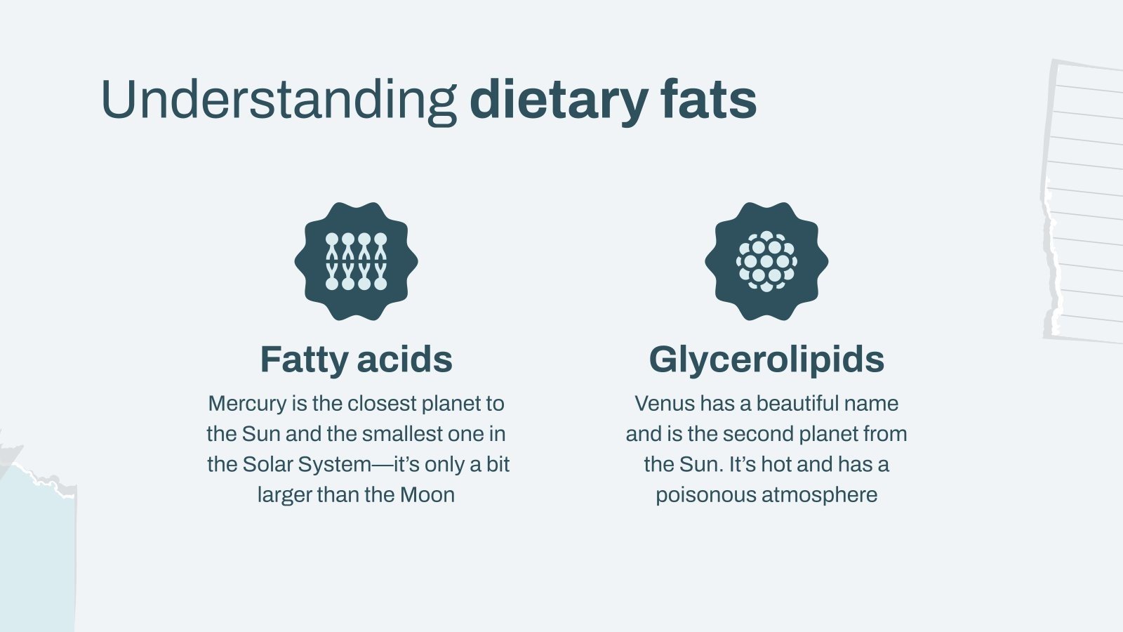 Science for Middle School: Lipids | Google Slides & PPT