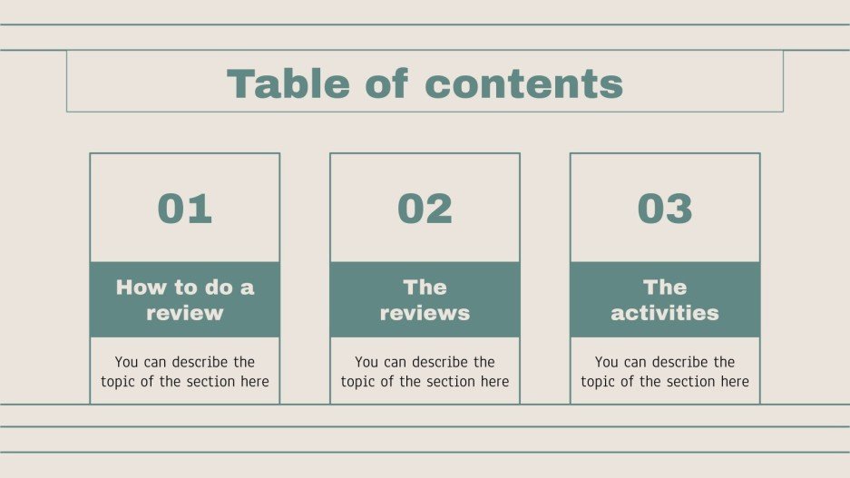 Perfect Slides for a Movie Review | Google Slides & PPT