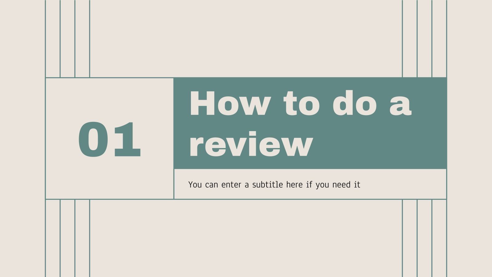 Perfect Slides for a Movie Review | Google Slides & PPT