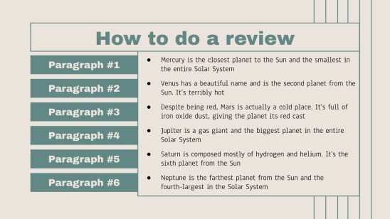 Perfect Slides for a Movie Review | Google Slides & PPT