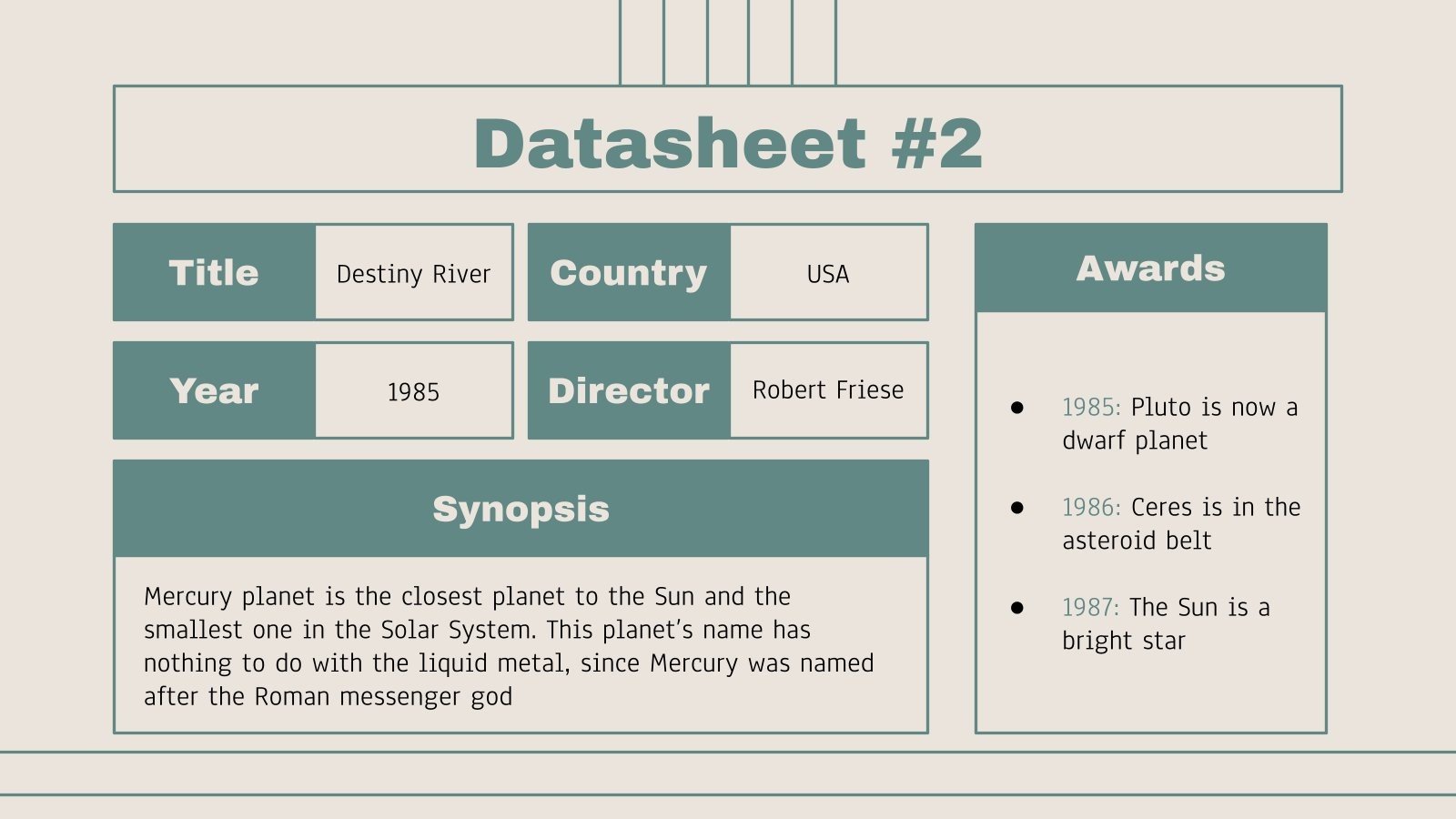 Perfect Slides for a Movie Review | Google Slides & PPT