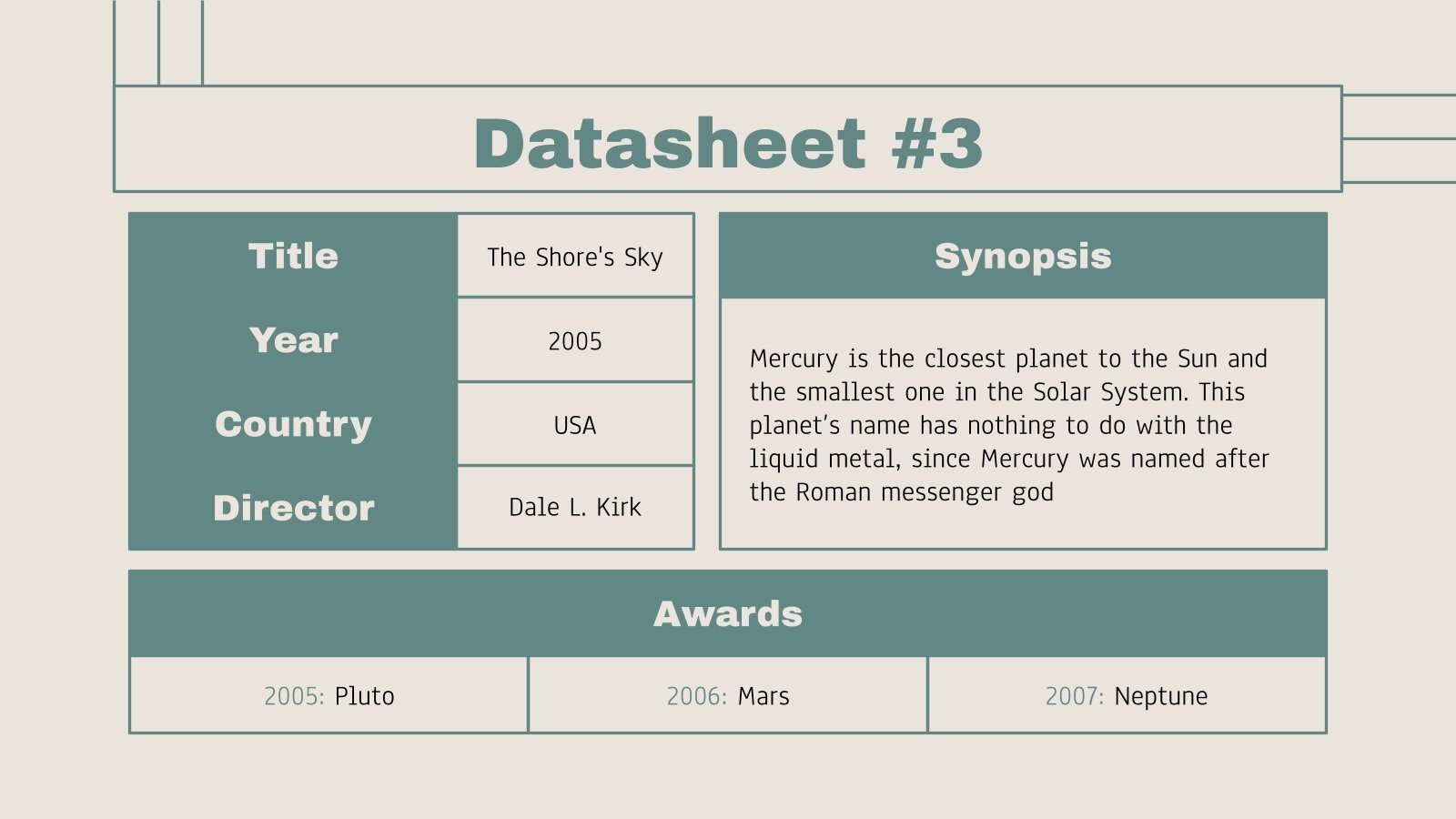 Perfect Slides for a Movie Review | Google Slides & PPT