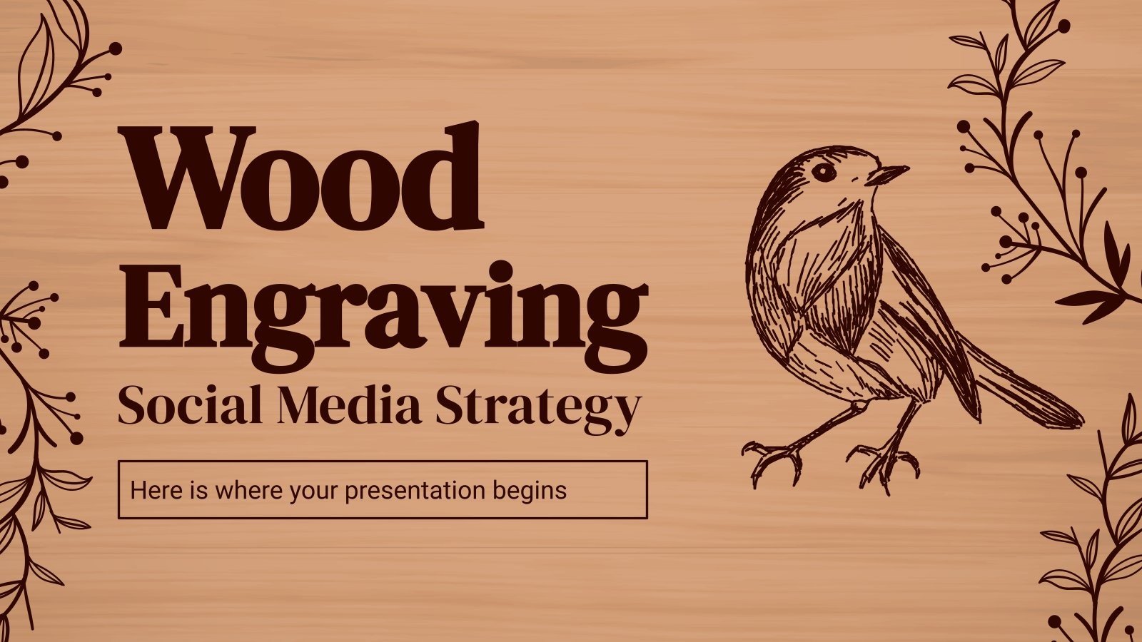 Free templates about Wood for Google Slides & PowerPoint
