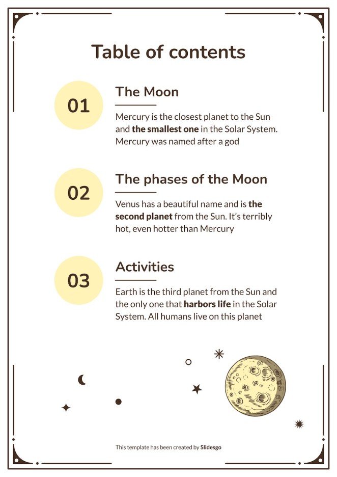 Moon Phases Activities for Middle School | Google Slides