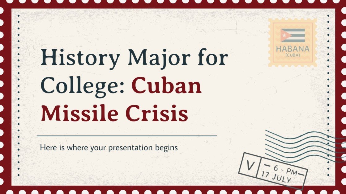 Google Slides & PowerPoint presentation templates about Cuba