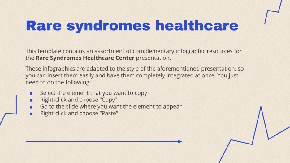 Rare Syndromes Healthcare Center Infographics