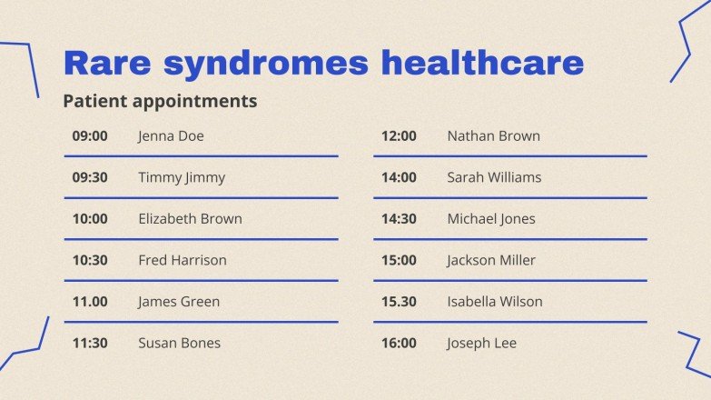Rare Syndromes Healthcare Center Infographics