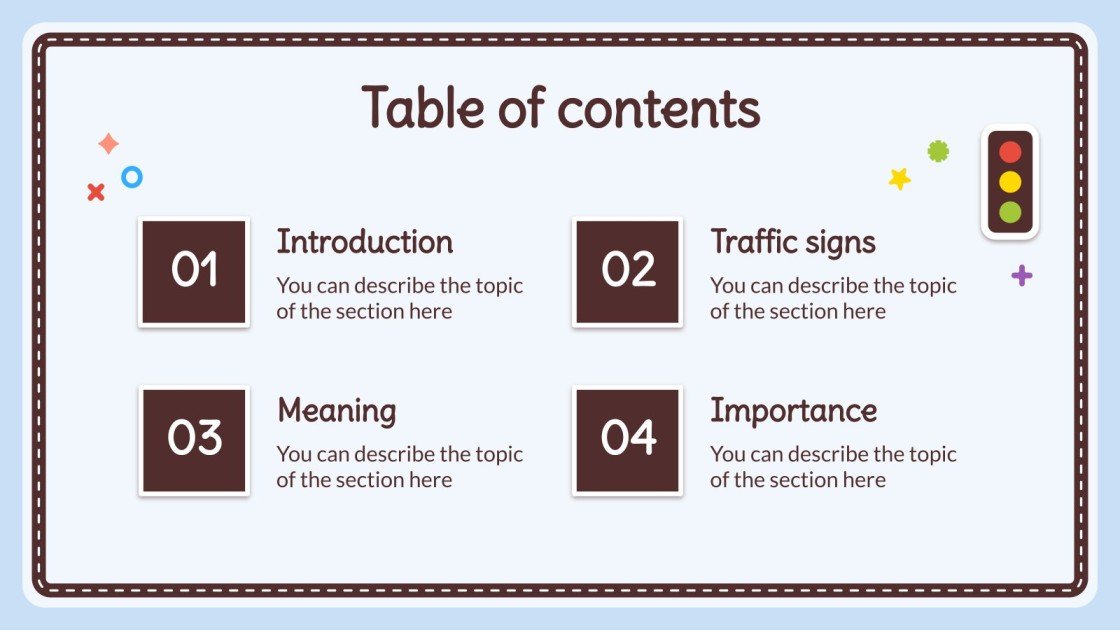 Traffic Signs | Google Slides & PowerPoint