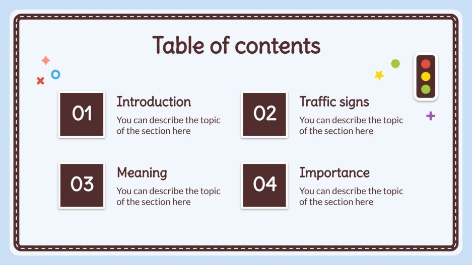 Traffic Signs | Google Slides & PowerPoint