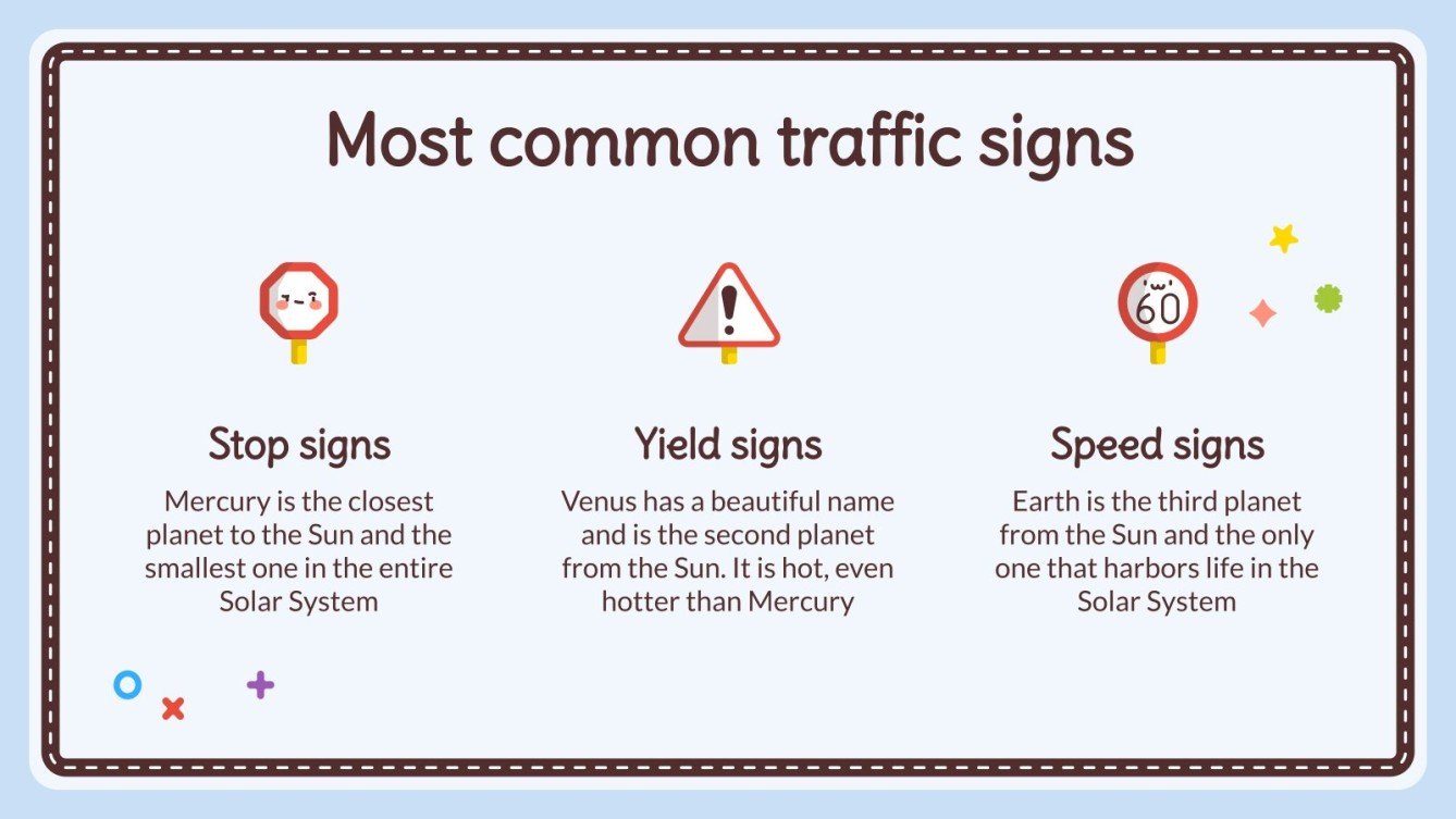Traffic Signs | Google Slides & PowerPoint