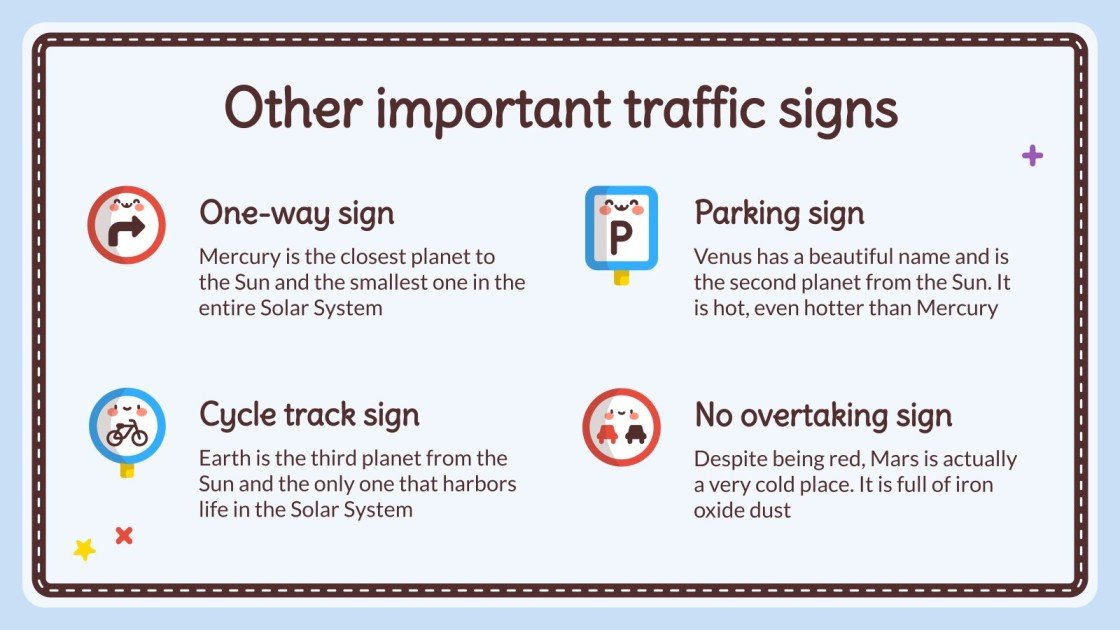 Traffic Signs | Google Slides & PowerPoint