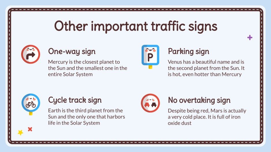 Traffic Signs | Google Slides & PowerPoint