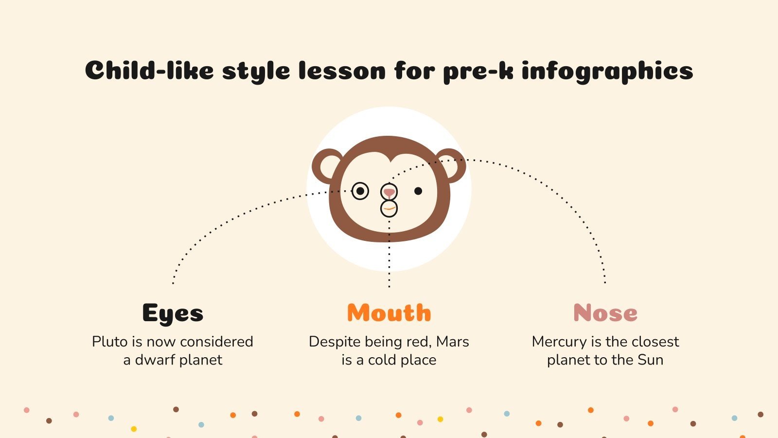 Child-like Style Lesson for Pre-K Infographics
