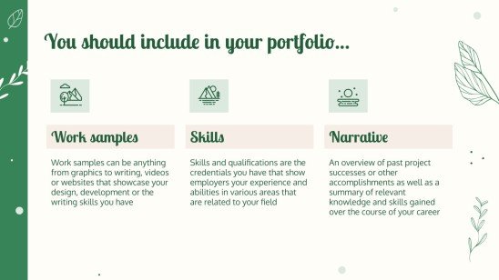 Landscaping Portfolio | Google Slides and PowerPoint