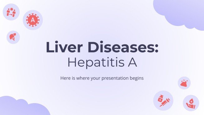 Free Google Slides themes and PowerPoint templates on the liver
