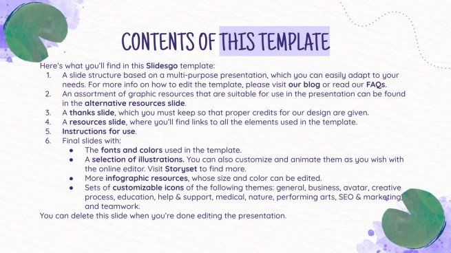 Watercolor Lotus Yearbook | Google Slides & PowerPoint