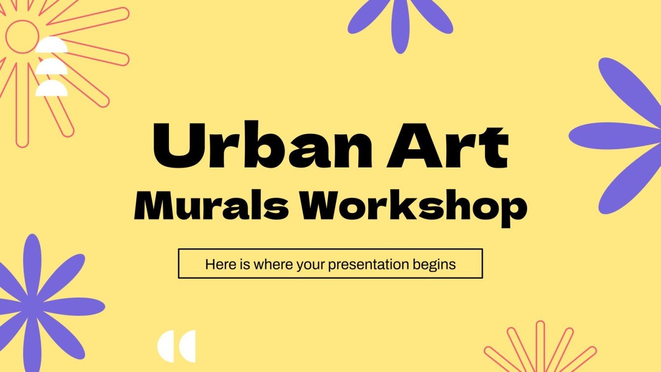 Urban Art Murals Workshop | Google Slides & PowerPoint