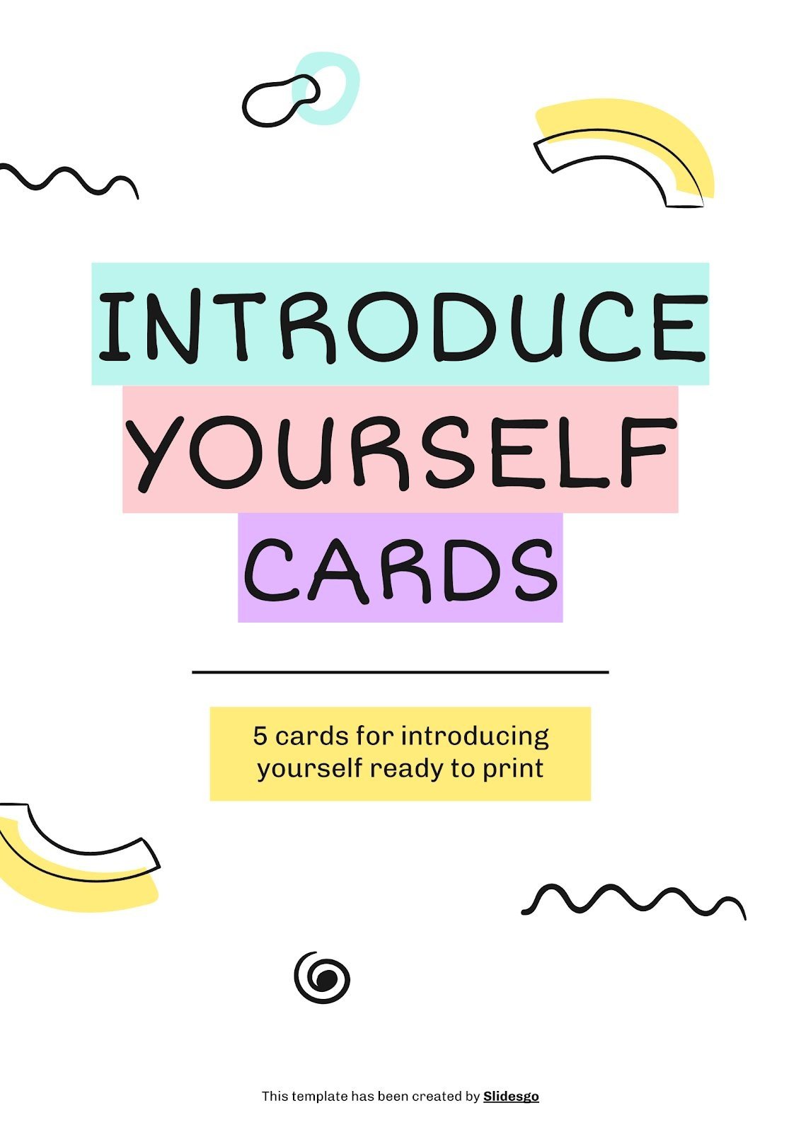 Printable card templates for Google Slides & PowerPoint