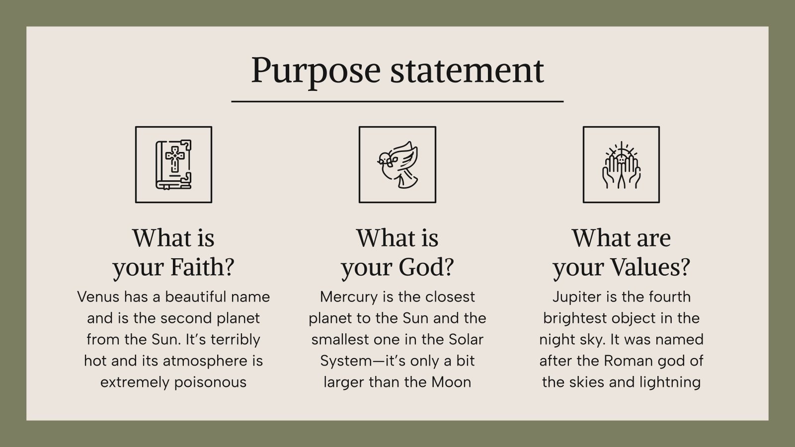 Religious Intolerance Thesis Defense | Google Slides & PPT
