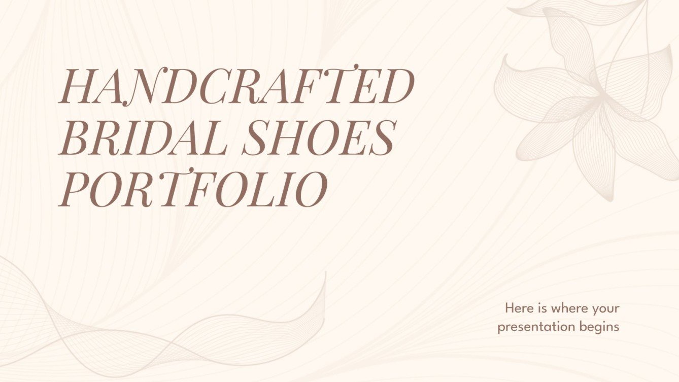 Google Slides and PowerPoint templates about shoes