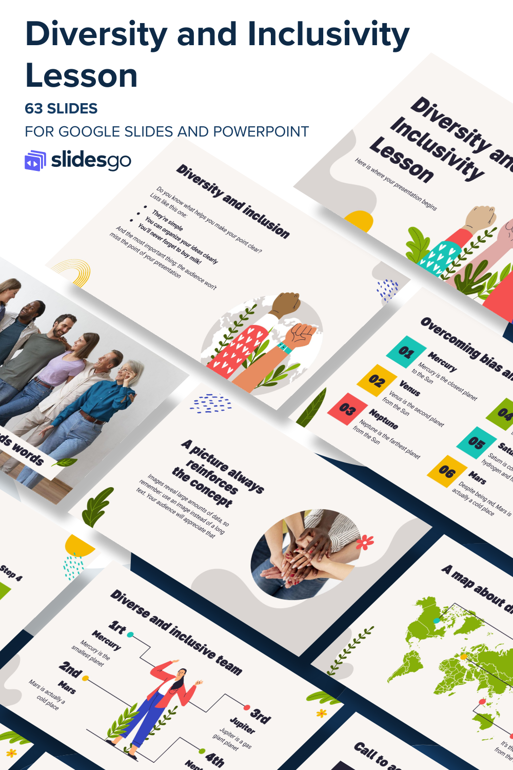 Diversity and Inclusivity Lesson | Google Slides & PPT