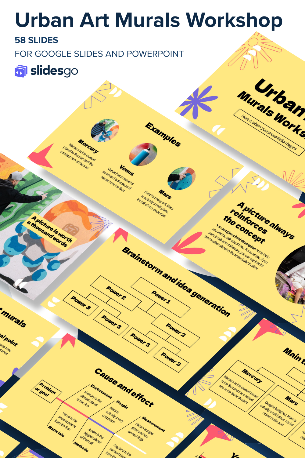 Urban Art Murals Workshop | Google Slides & PowerPoint