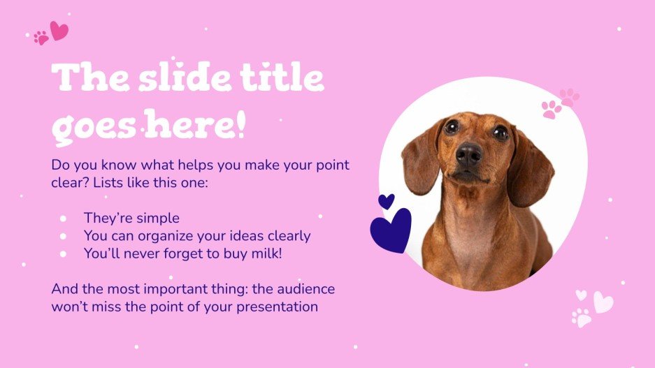 This Is My Dog! | Google Slides & PowerPoint template